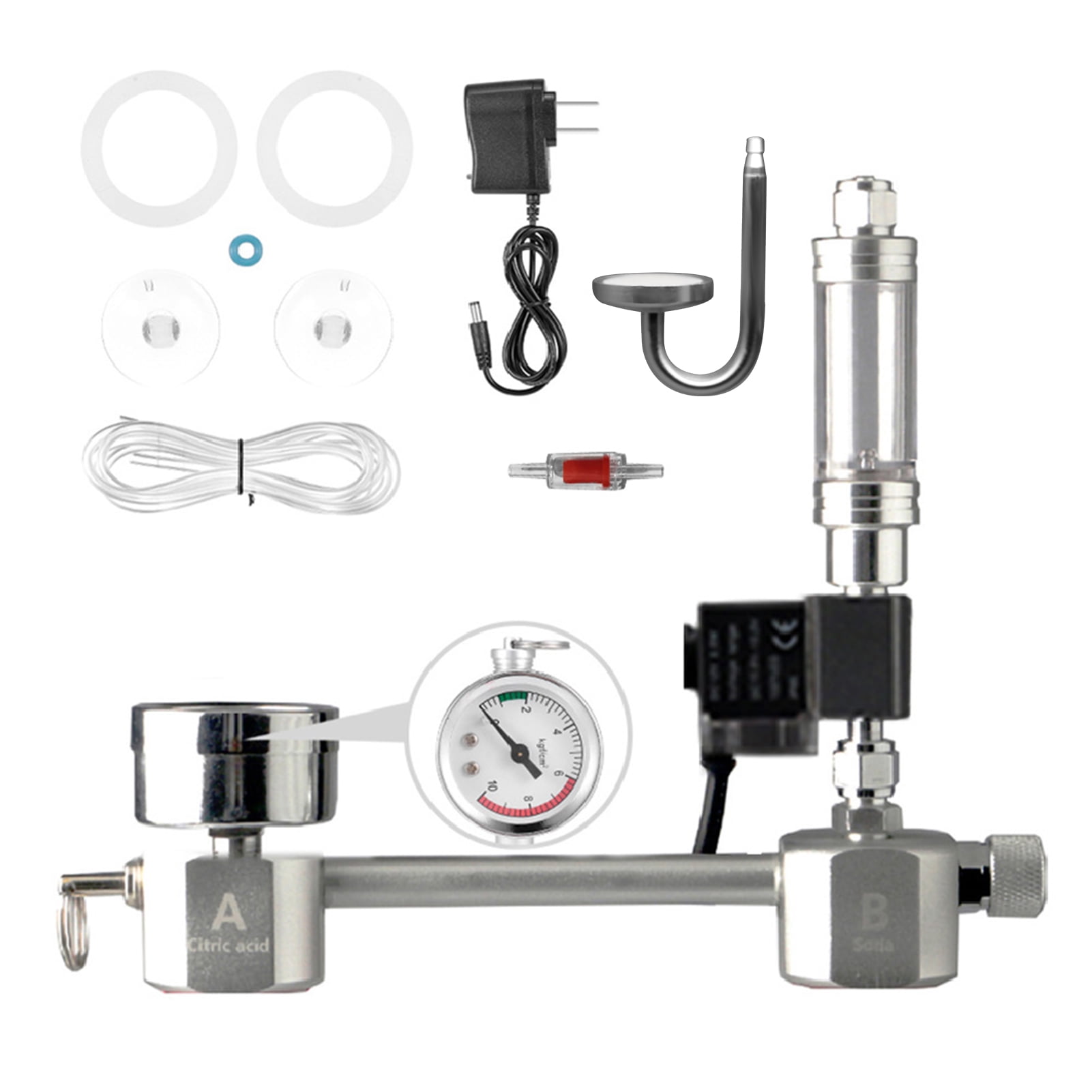 Gas generator,Co2 Kit Co2 Bubble Diffuser Carbon Co2 With Valve Diy Co2 ...