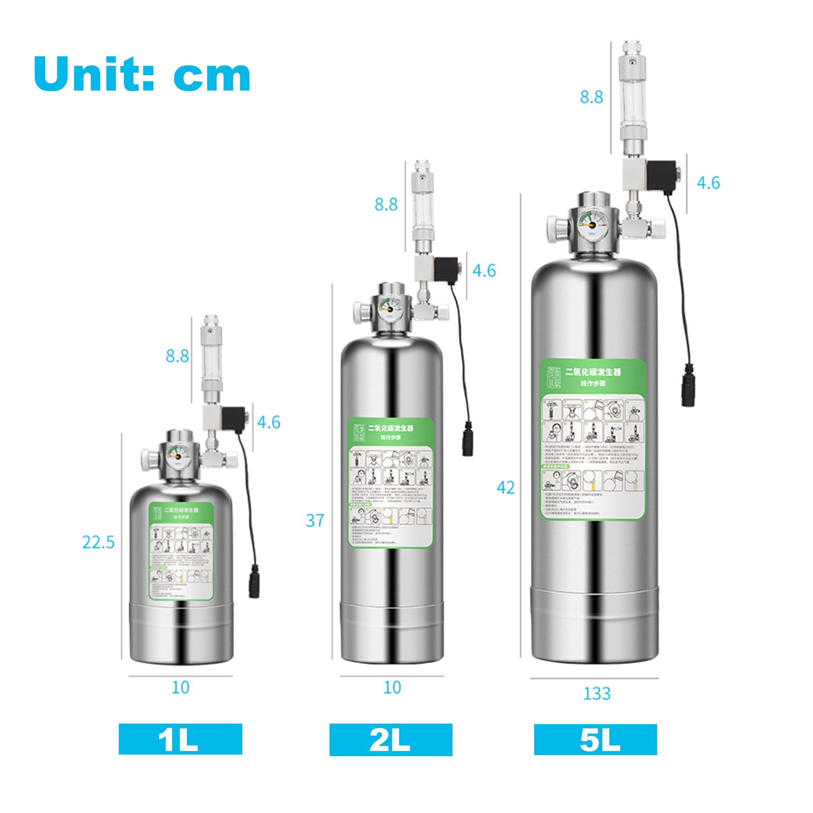Gas generator,Waterproof Bite-resistant Co2 Diffuser Waterproof ...