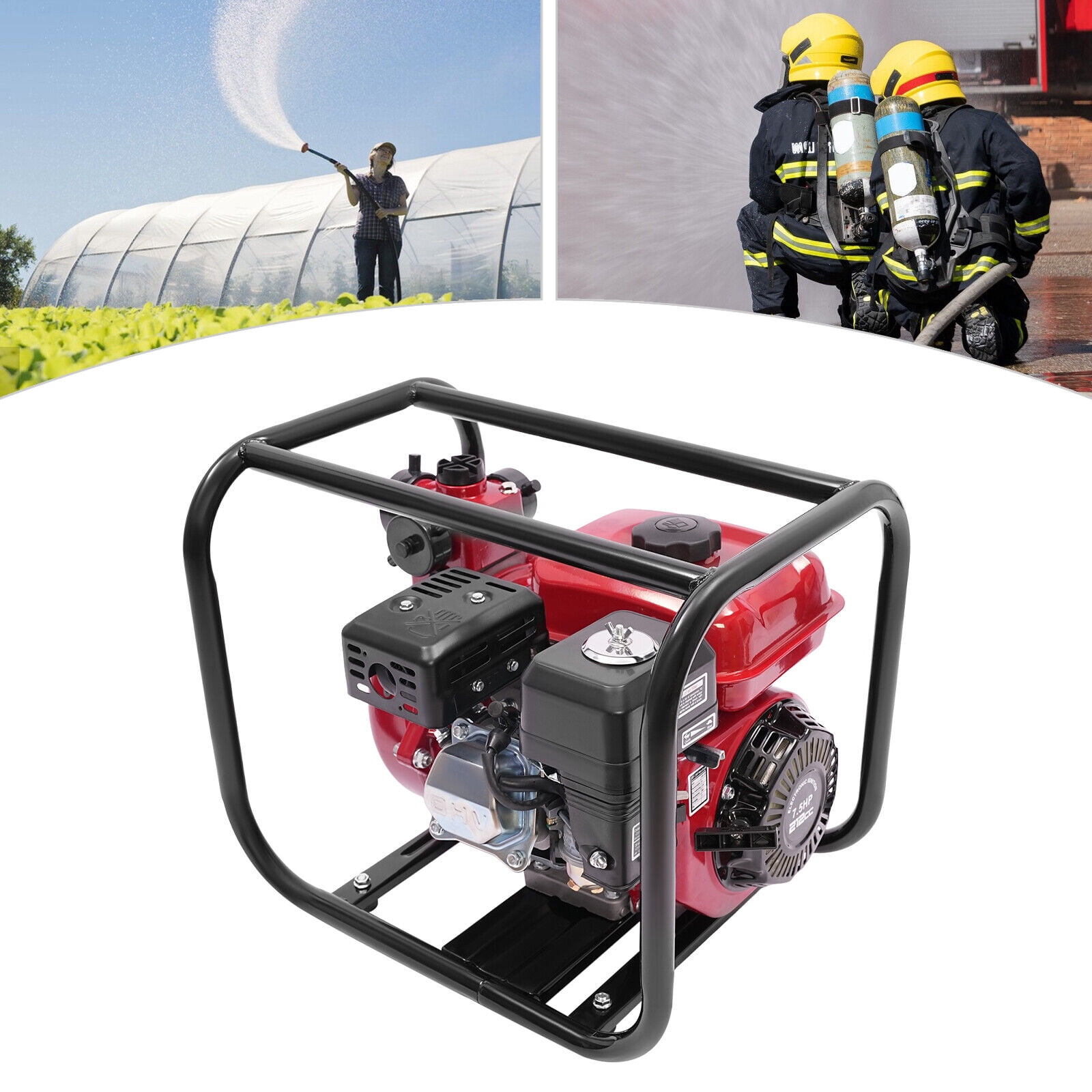 Gas-powered Water Pump 4-stroke Water Pump Up To 4KW Of Peak Power ...