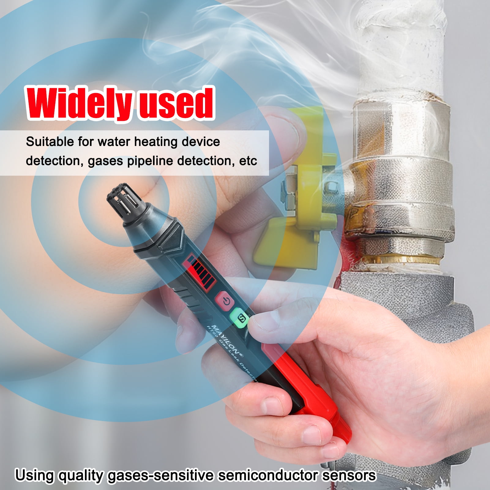 Gas tester,Tester Portable Ppm Meter Combustible Pen Ppm Meter ...