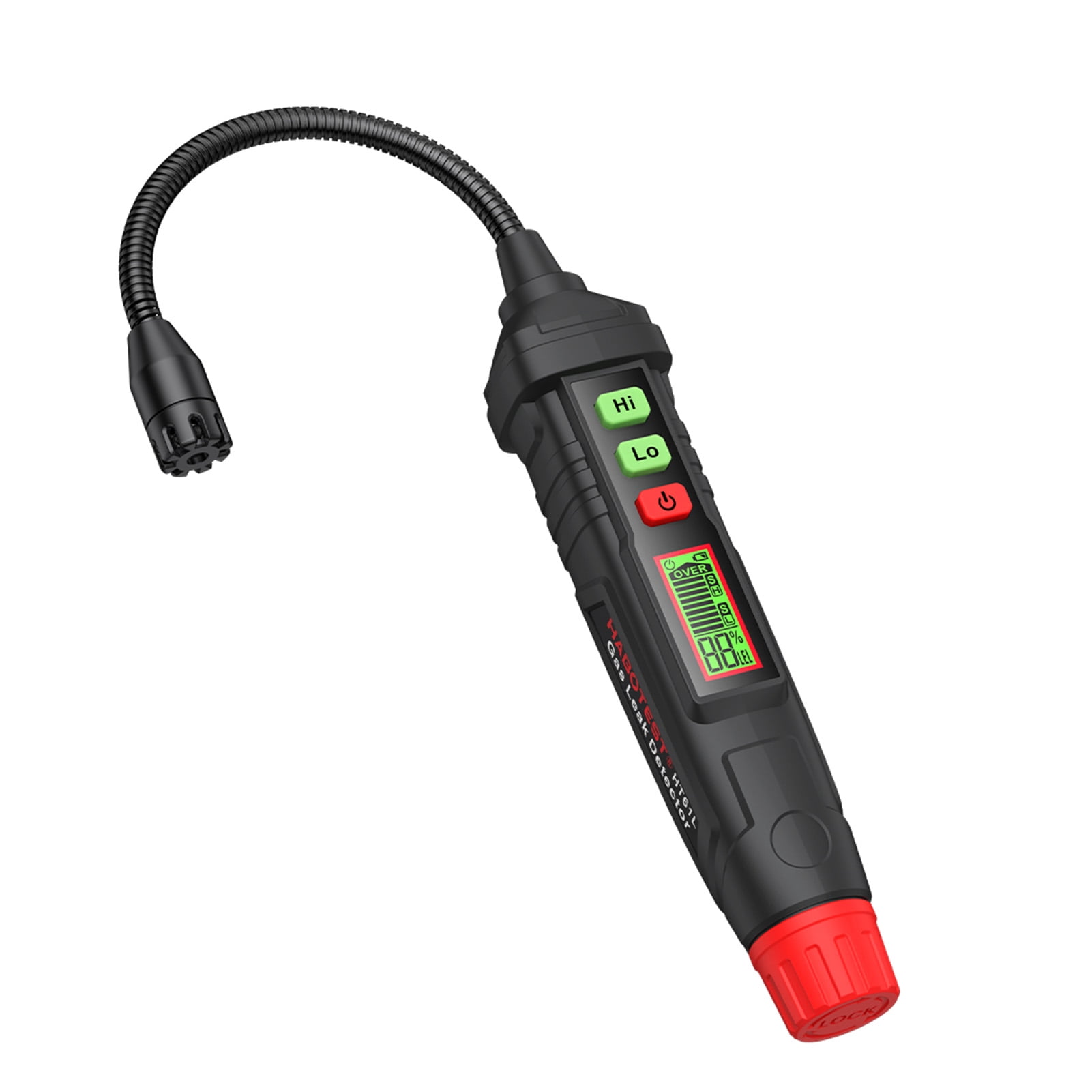 Gas tester,Tools Sound Handheld Meter With Display Portable With ...