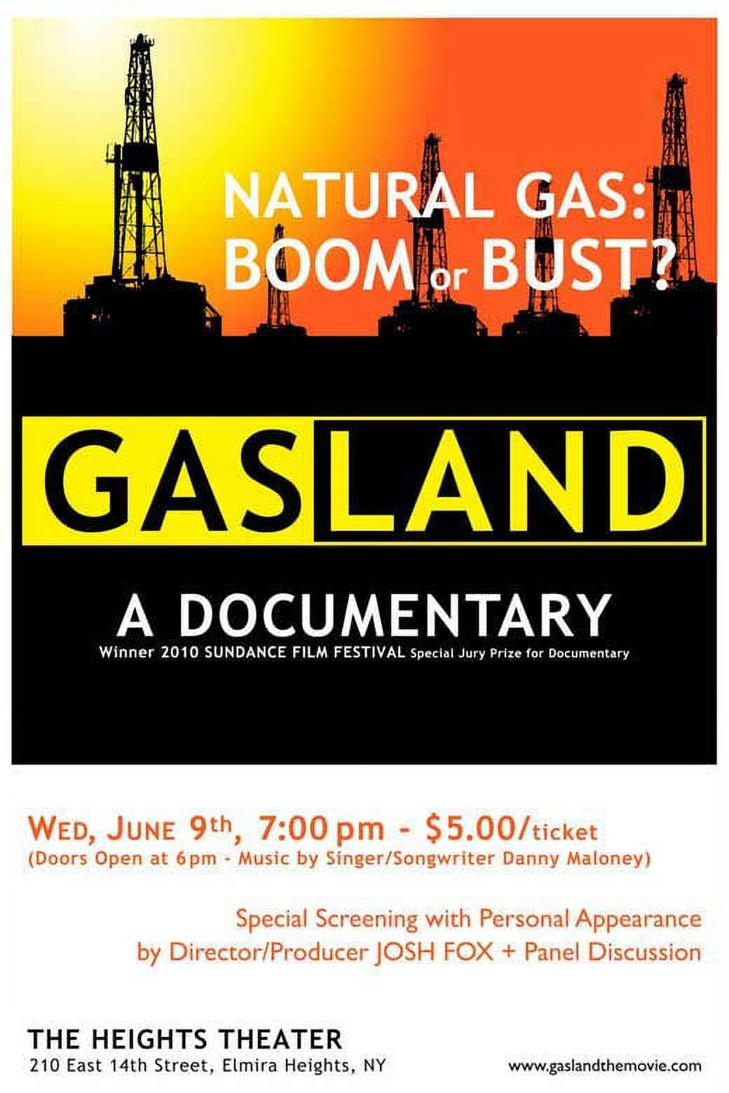 GasLand - movie POSTER (Style D) (11" x 17") (2010) - Walmart.com