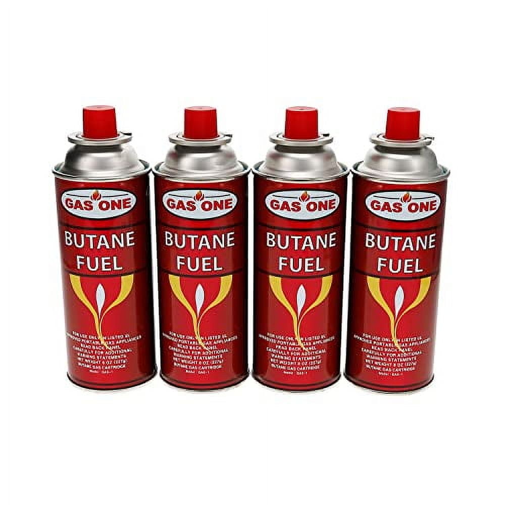 GasOne Butane Fuel Canister (4pack) - Walmart.com