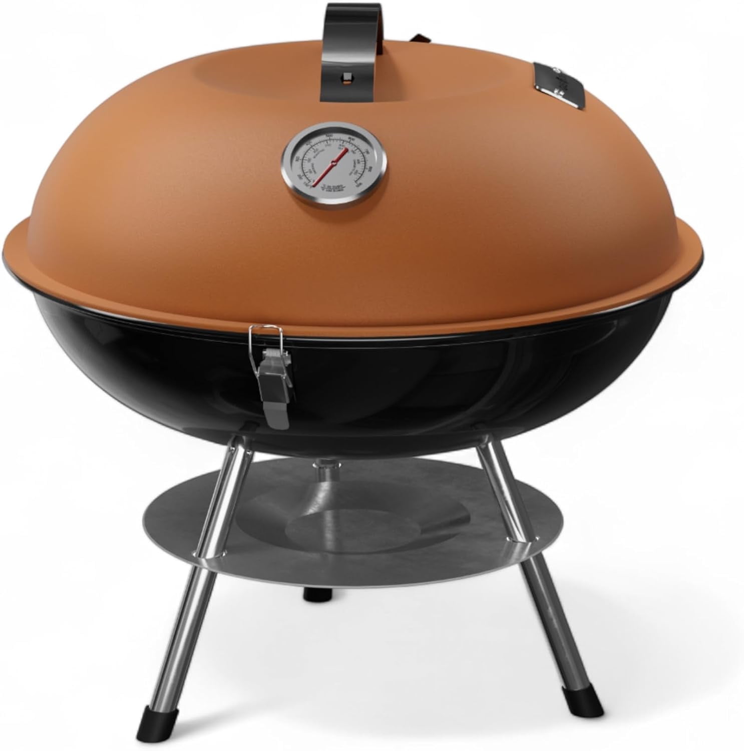 GasOne CG-14T – 14-inch Portable Barbecue Grill with 3-Point Locking ...