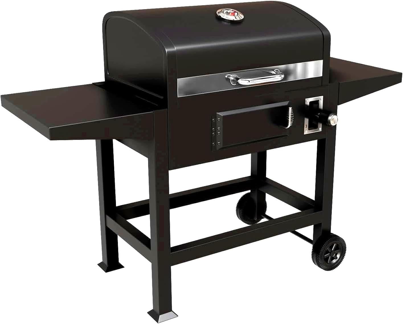 GasOne Charcoal Grill – 24-inch BBQ Charcoal Grill – Charcoal Smoker ...