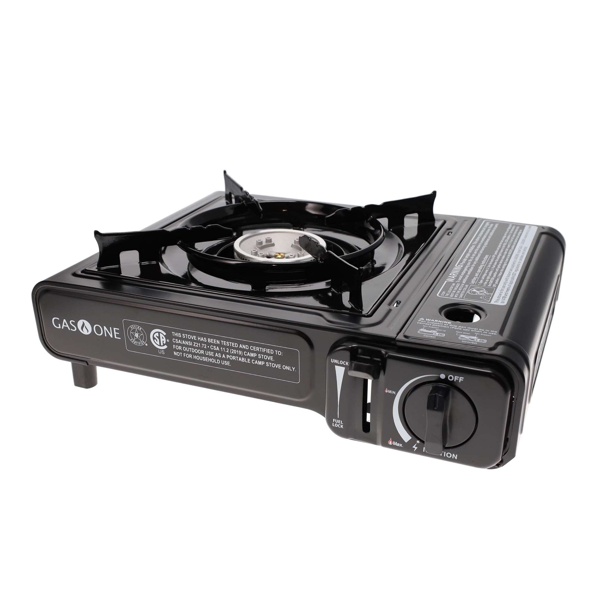 GasOne GS-3000 1-Burner Butane Portable Gas Stove with Carrying Case ...