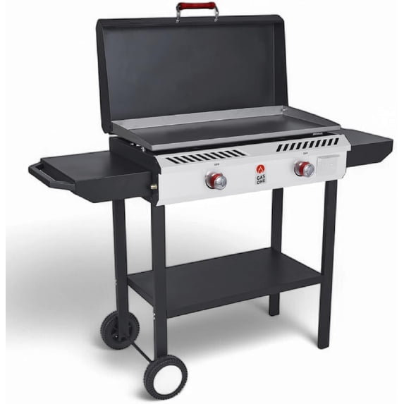 GasOne Gas Griddle ‚Äì 2-Burner Propane Flat Top Grill - Walmart.com