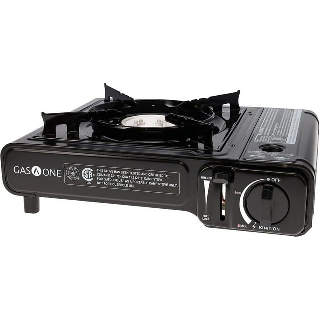 Gas One Portable Butane Burner - Outdoor Camping Cooker - Walmart.com