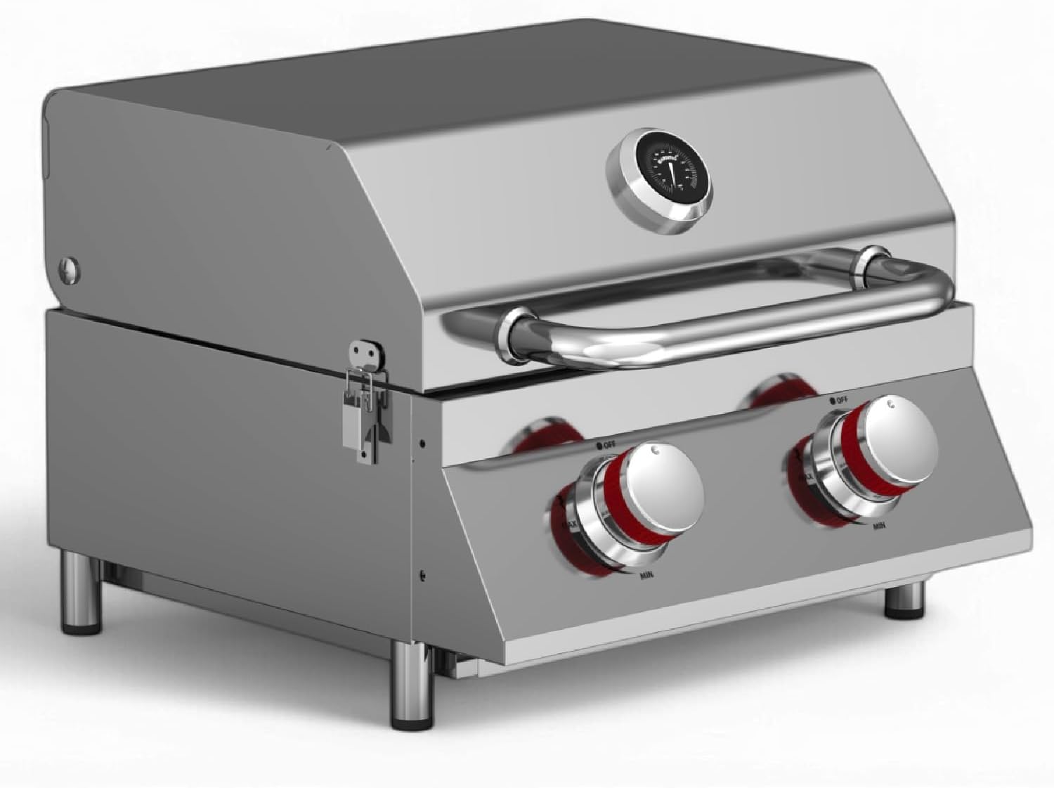 GasOne Portable Propane Grill – 16-inch Stainless Steel Tabletop Gas ...