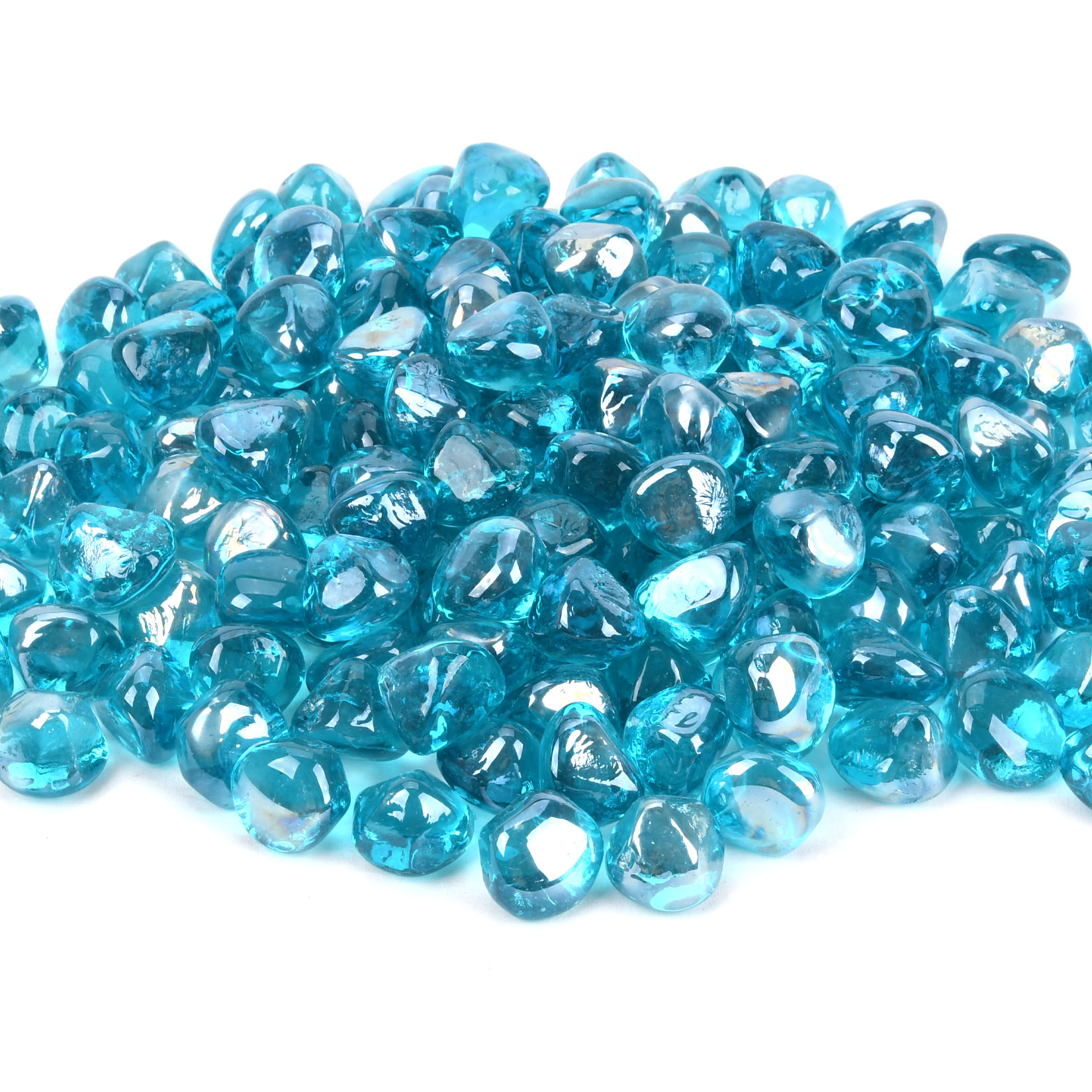 Ruby Red Premium Outdoor Fire Glass Rock 5-Pound 1/4" inch - Tempered ...