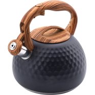 Martha Stewart Everyday Lily Pond Linen 2.2-Quart Stainless Steel Tea ...