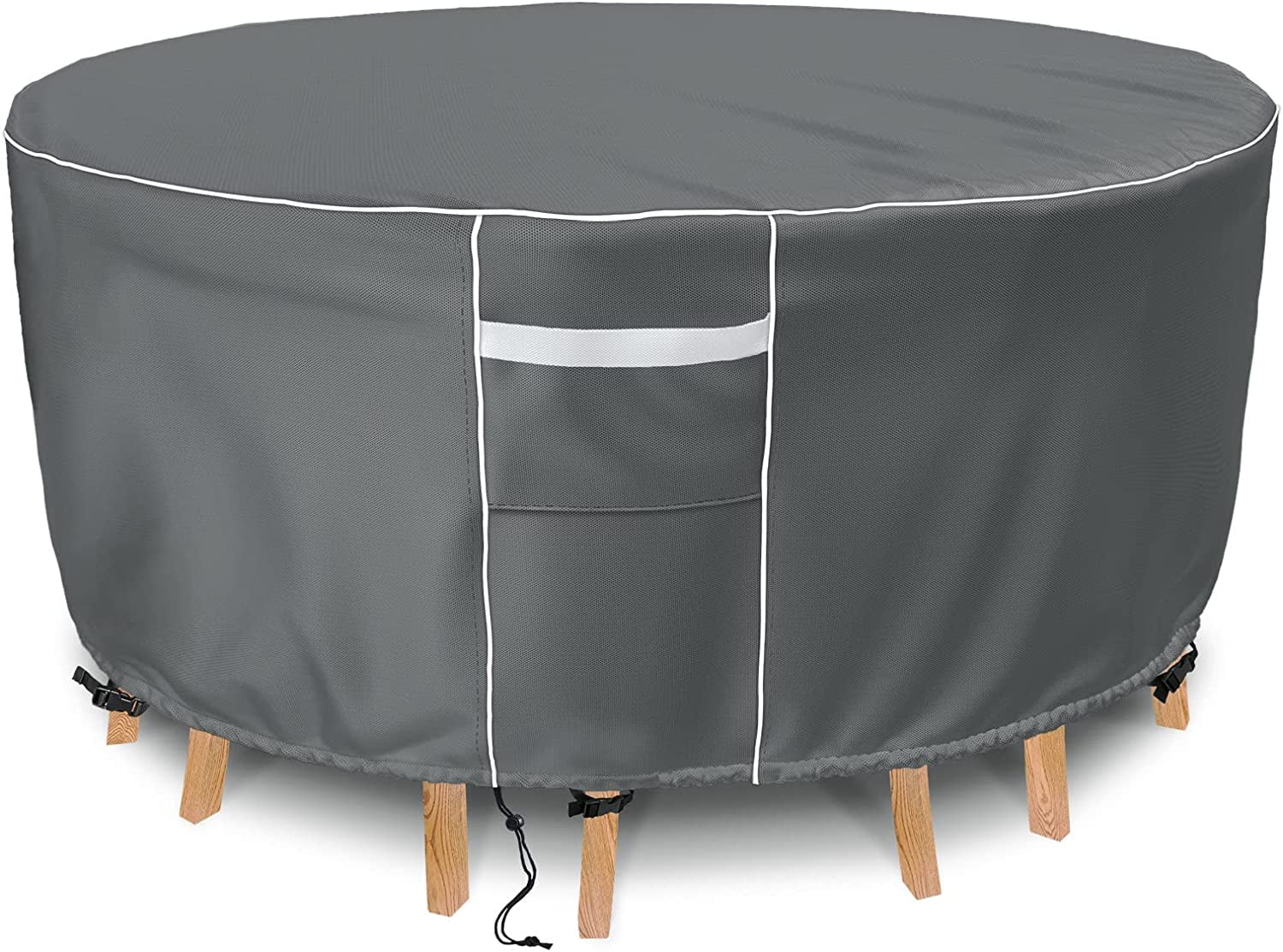 Gasadar Patio Furniture Covers, Round Outdoor Furniture Cover ...