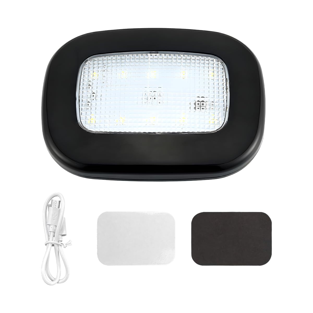 Gasedin Magnetic Dome Light for Car, Car Interior Portable Magnetic Ceiling Roof Reading Light ...