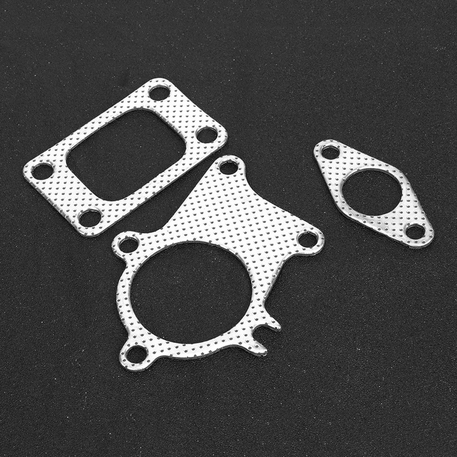 Gasket Fitting 38mm 1 5in Gasket 5Bolt Downpipe Combo Kit Fitting For
