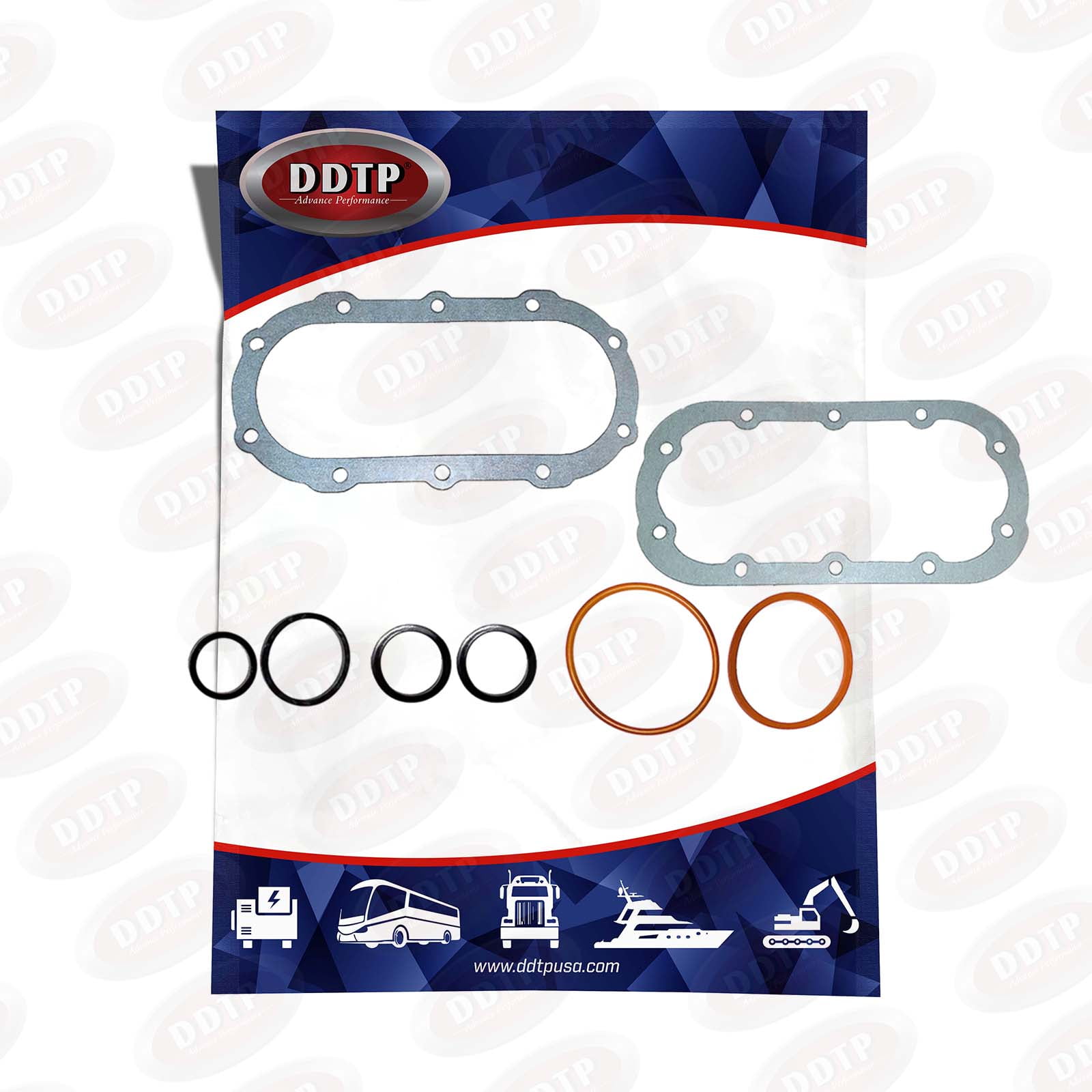 Gasket Kit Oil Cooler Detroit Diesel S60 Engine (23537789) - Walmart.com