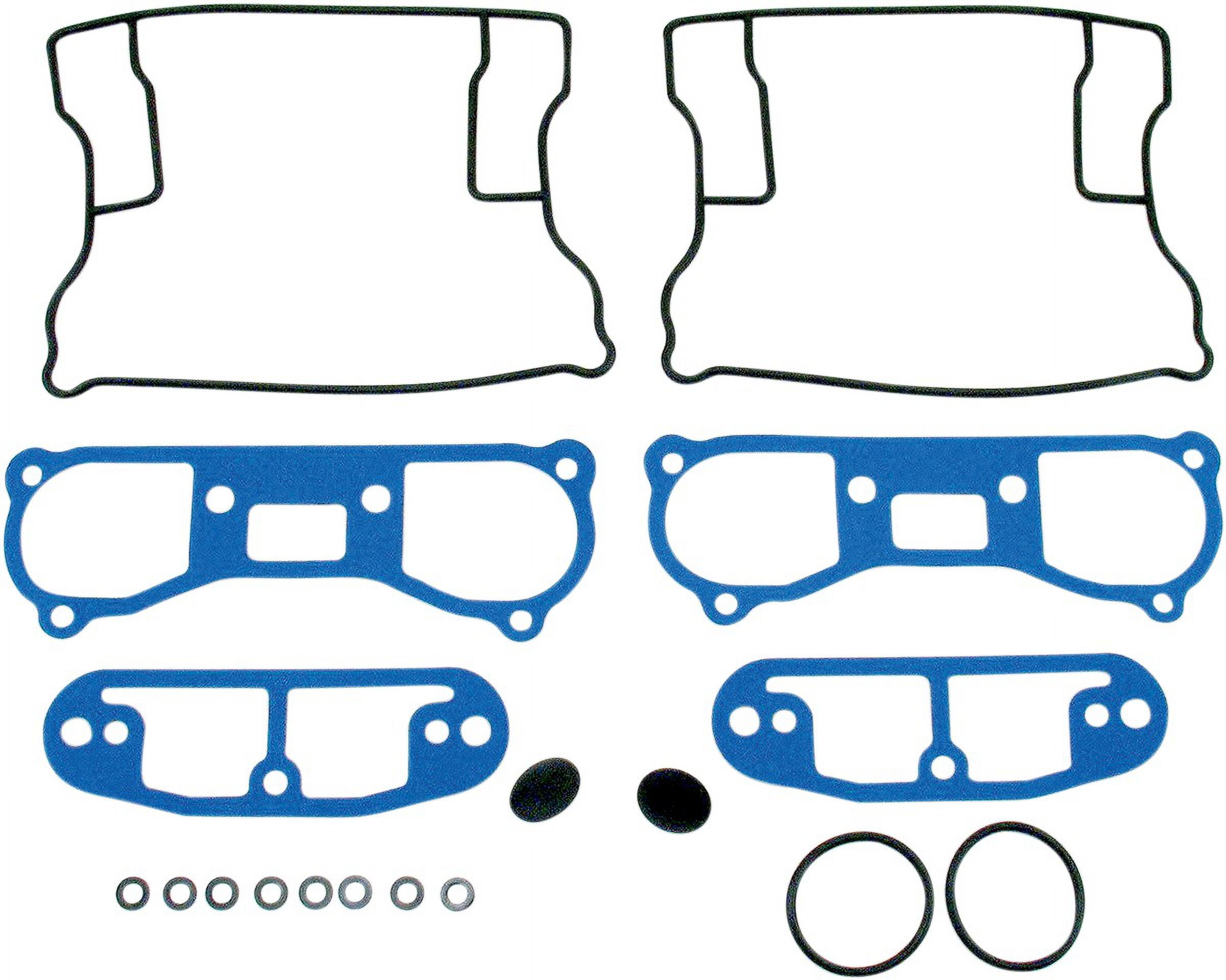 Gasket for Chrome Die-Cast Rocker Cover Kits Compatible for Harley ...