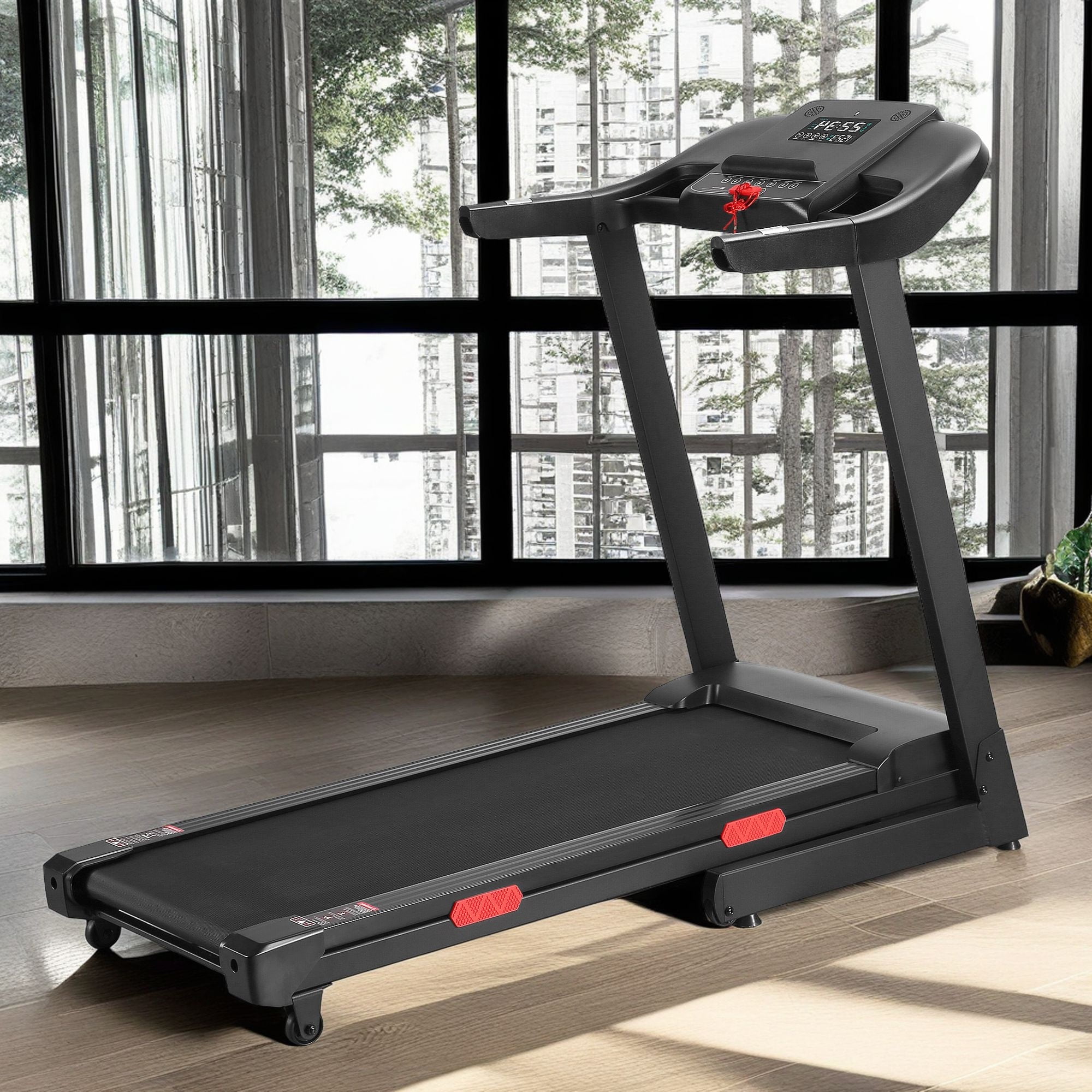 Gasky 15-Level Auto Incline Treadmill, 8.7 mph, Foldable Home Fitness ...