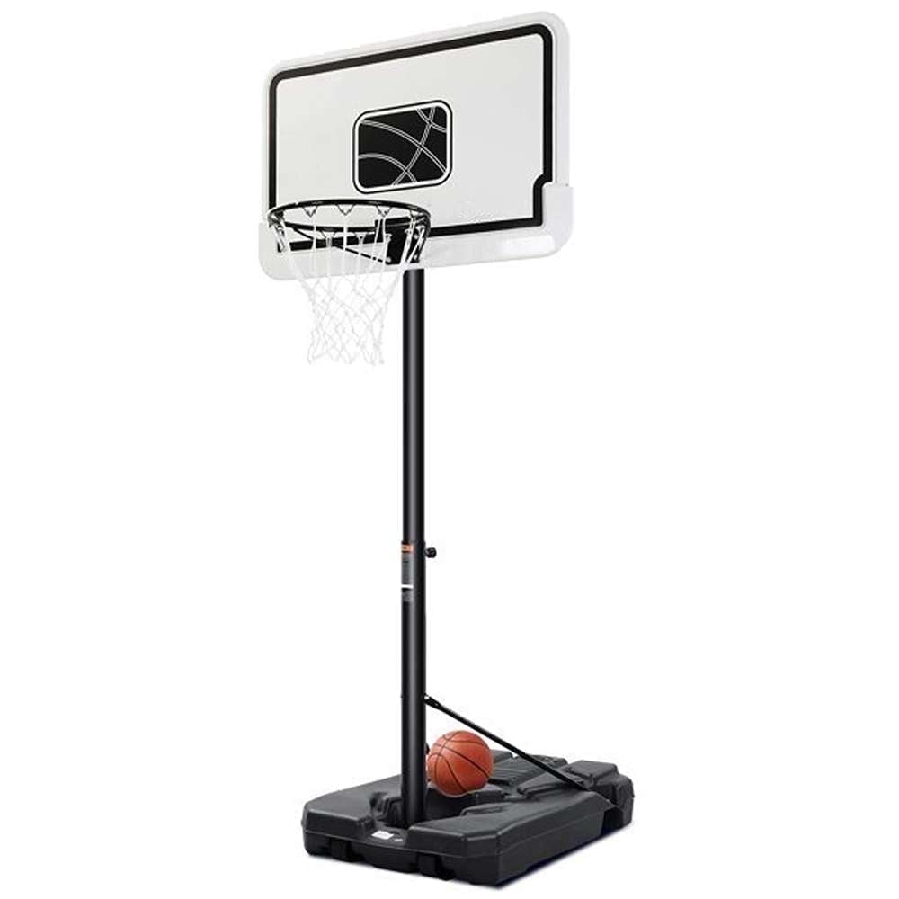GASKY 44in Portable Basketball Hoop with Adjustable Height 7ft6 in to ...