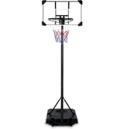 Anymay Portable Basketball Hoop Outdoor with 44in Polycarbonate ...
