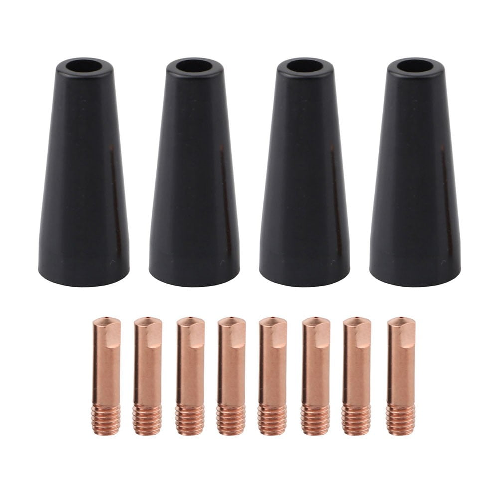 Gasless Flux Core Nozzle Tips Kit for MIG Welding 0 6 1 2mm Compatible ...