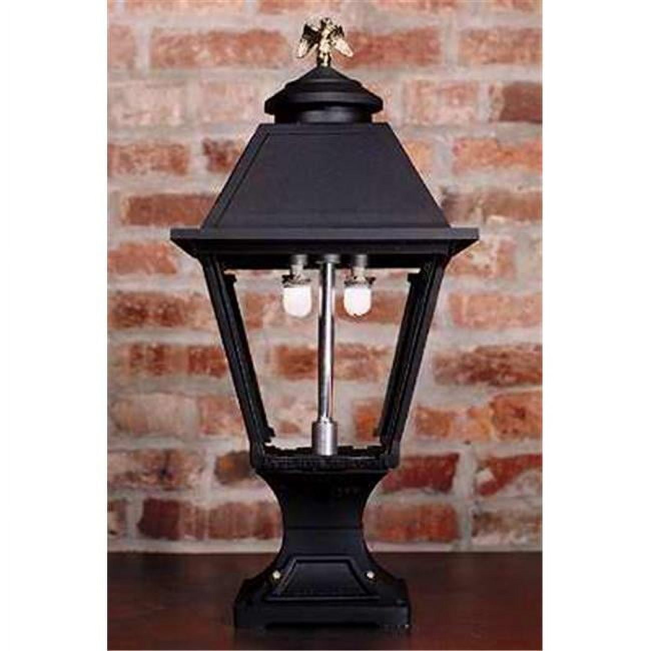 Gaslight America West-1 GL300PB Aluminum Gas Light Head for Pedestal ...