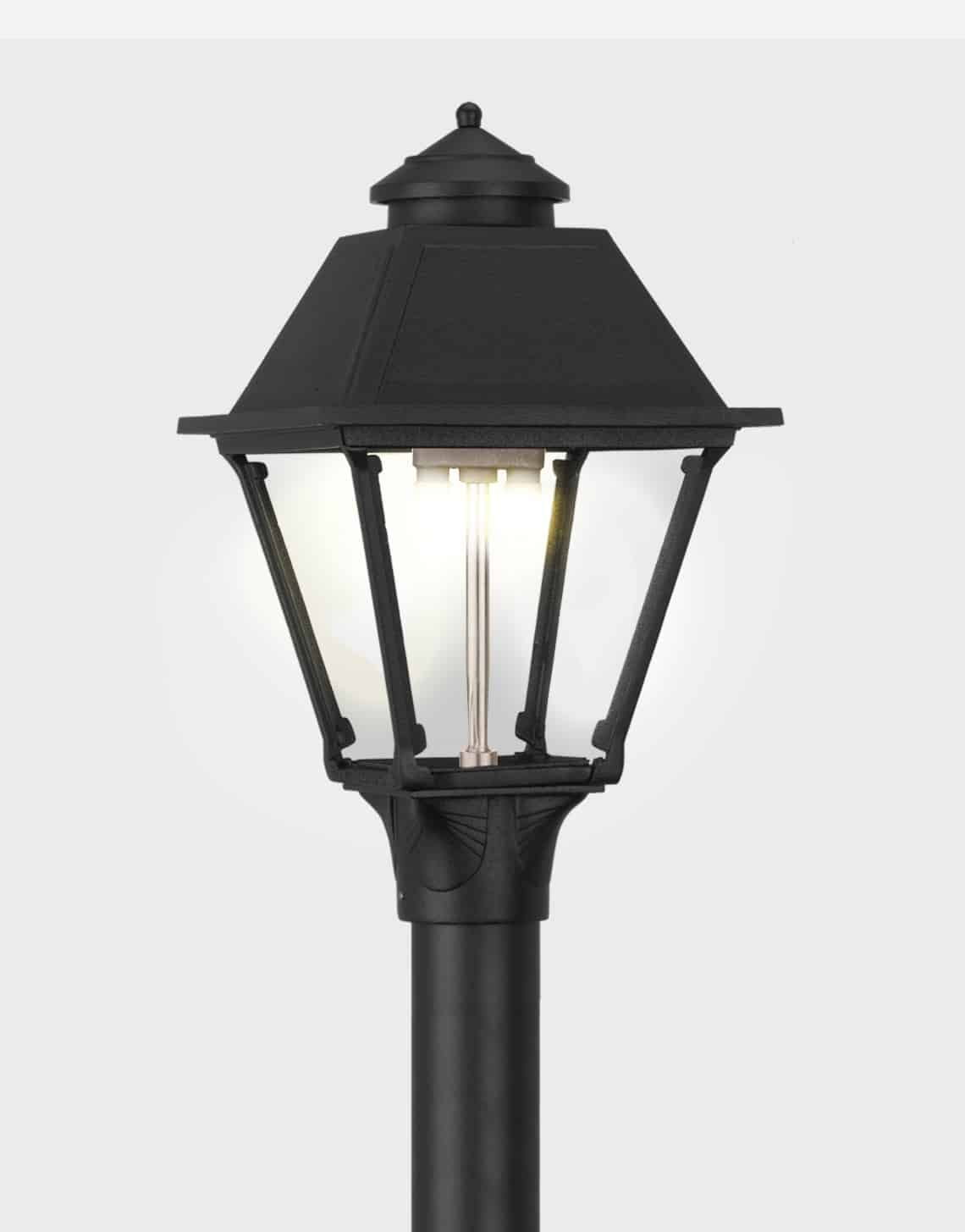 Gaslight America West Incandescent Aluminum Gas Light Head for Post ...