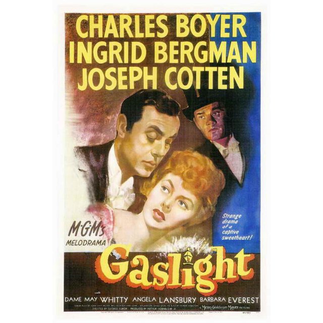 Gaslight - movie POSTER (Style A) (27" x 40") (1944) - Walmart.com