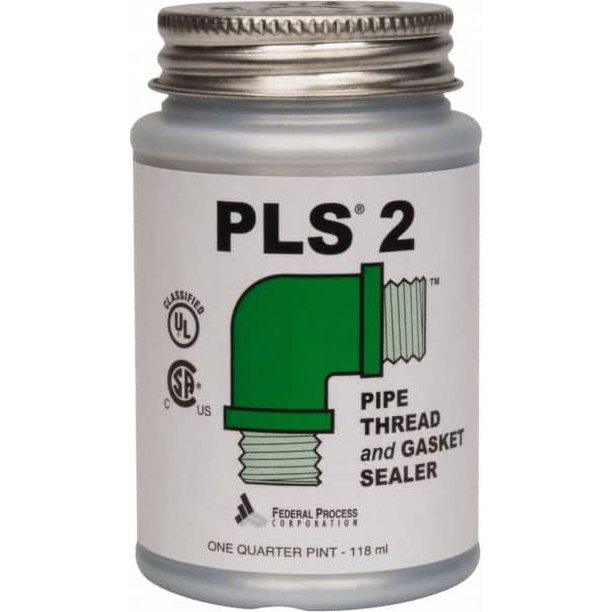 Gasoila PB04-N Pipe Thread Sealant: Gray, 1/4 pt Can - Walmart Business ...