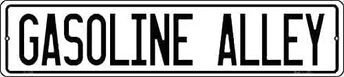 Gasoline Alley Funny Novelty Metal Tin Sign Retro Wall Decor for Home ...