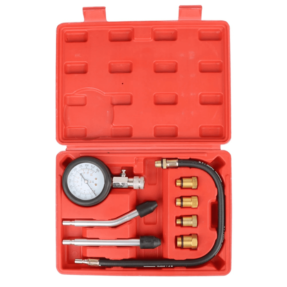 Gasoline Engine Compression Meter with M10 M14 Adapter 0-300 PSI ...