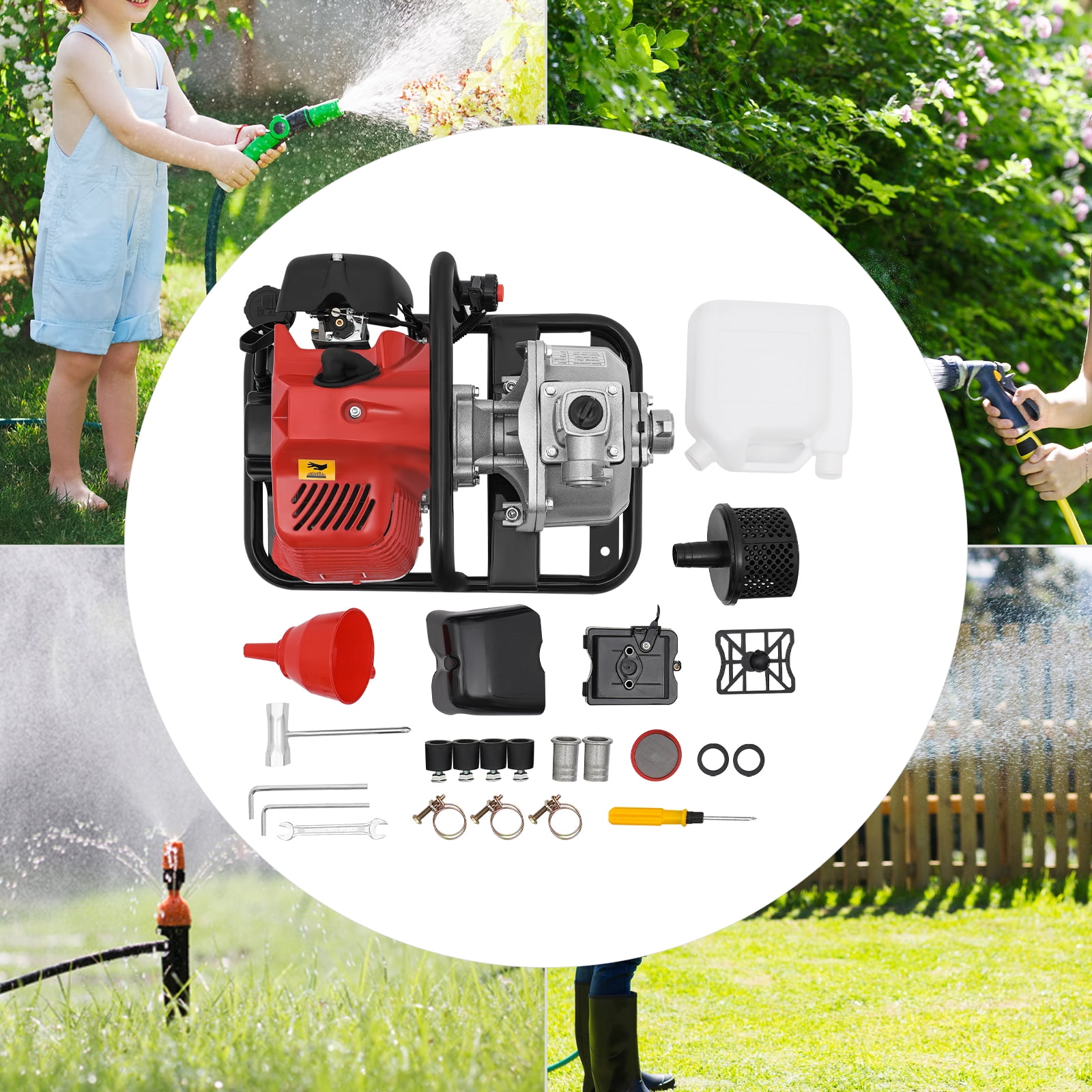 Gasoline Engine Water Pump, 2-stroke Engine Water Pump, 43CC Water ...