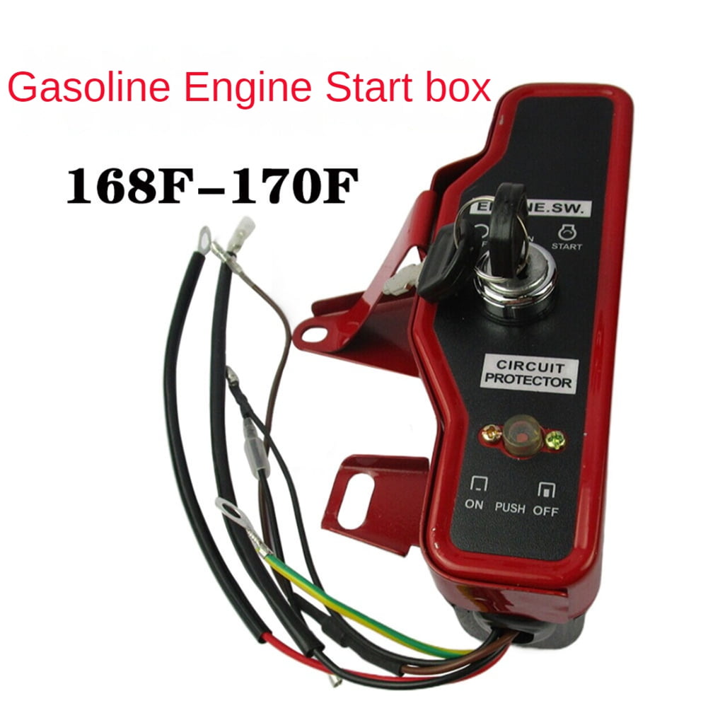 Gasoline Engine Water Pump F Electric Start Key Control Switch Control ...