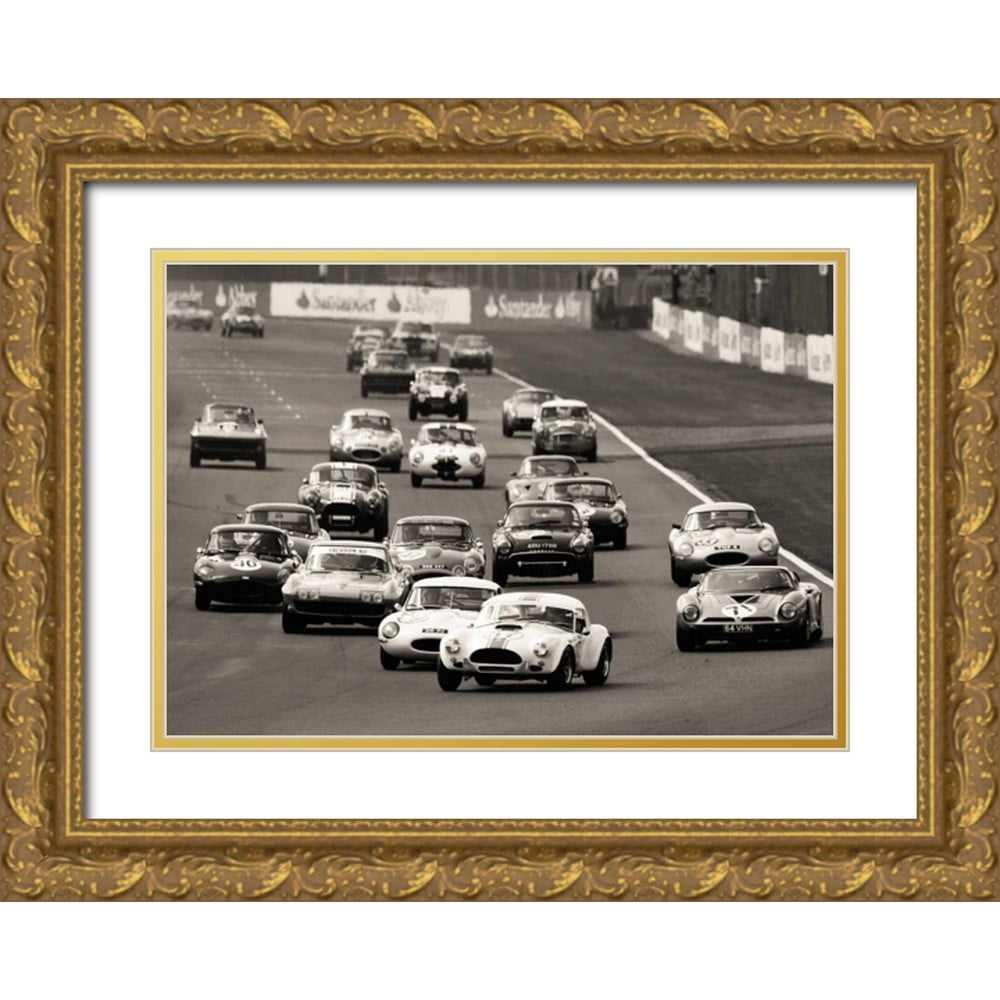 Gasoline Images 14x11 Gold Ornate Wood Framed with Double Matting ...