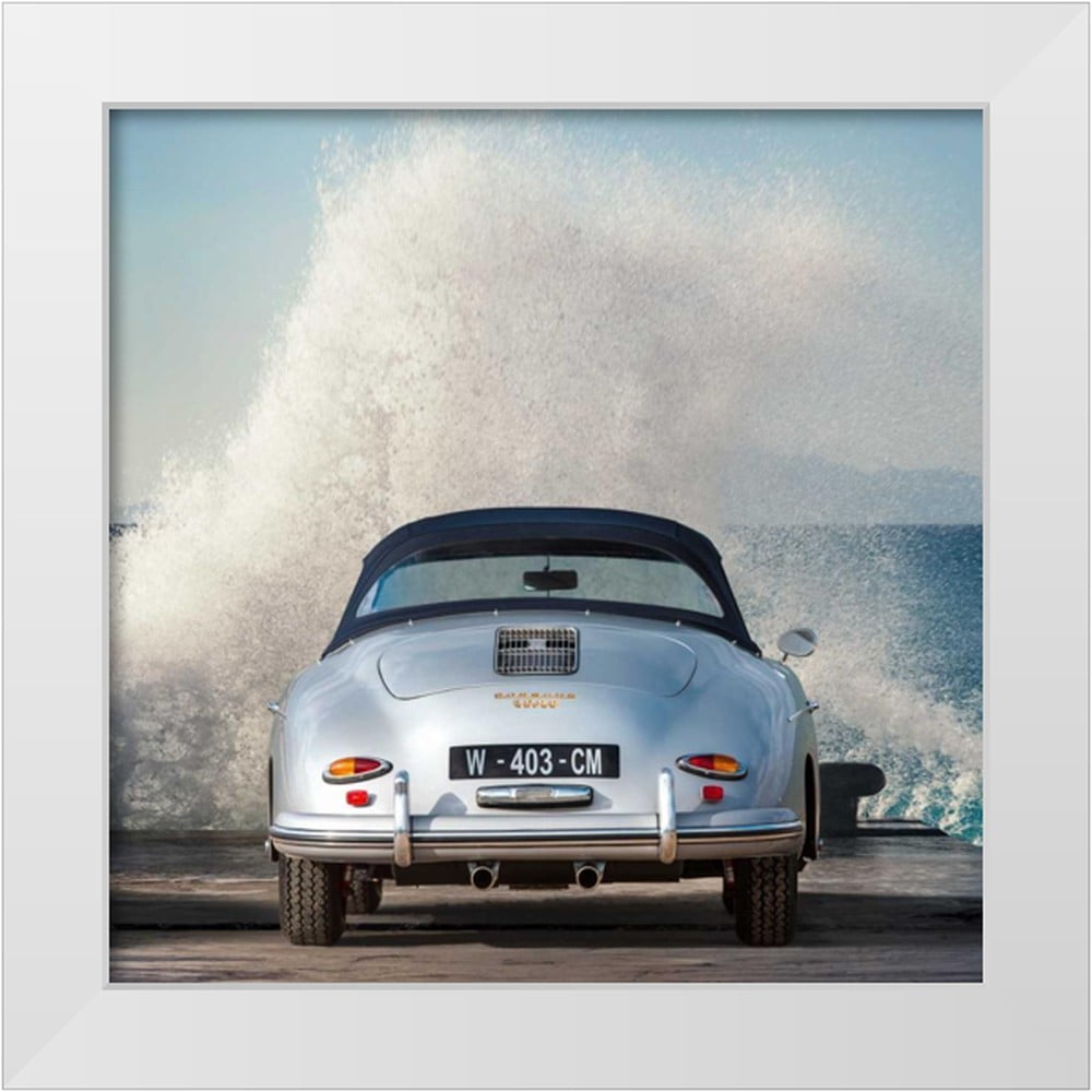 Gasoline Images 15x15 White Modern Wood Framed Museum Art Print Titled ...