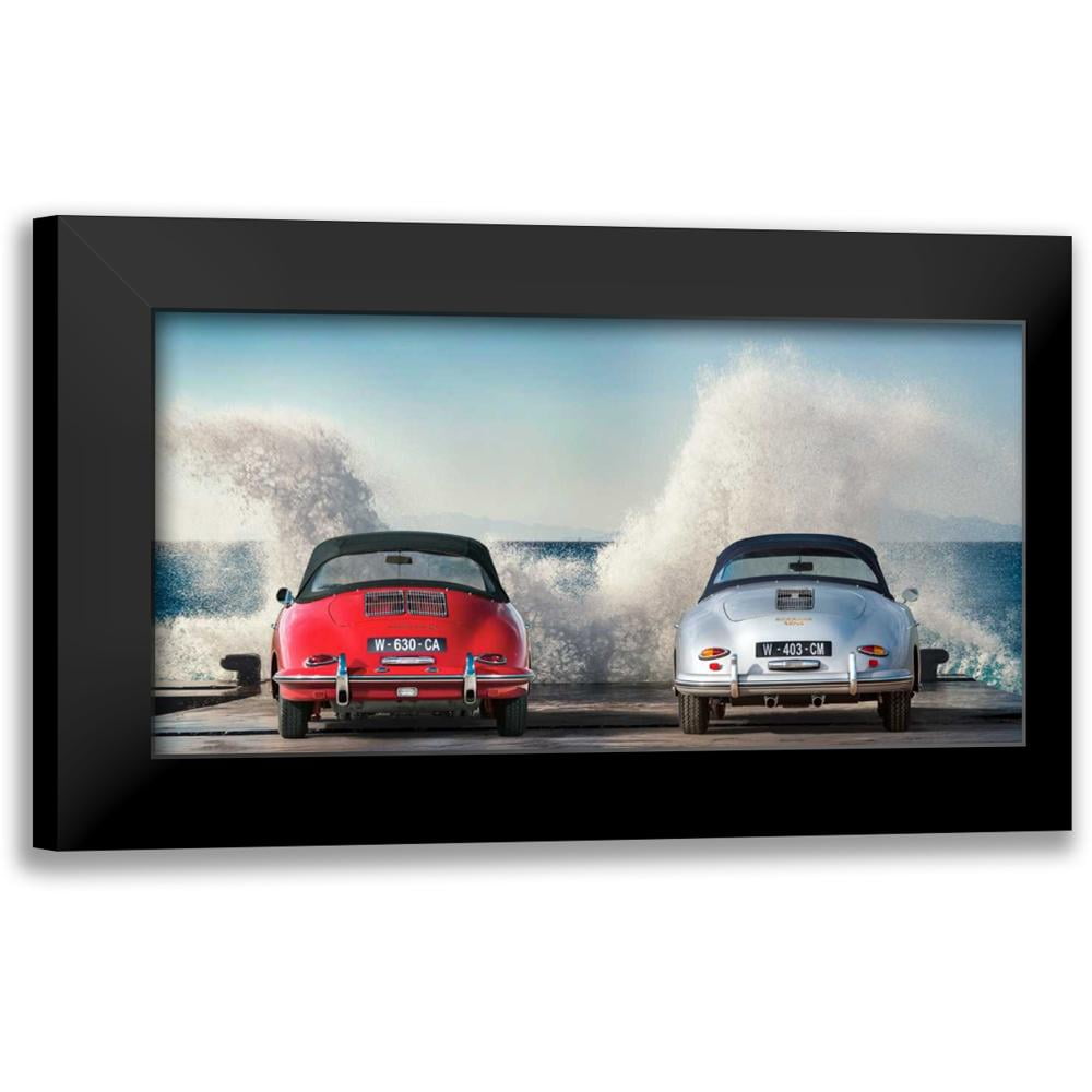 Gasoline Images 24x14 Black Modern Framed Museum Art Print Titled ...