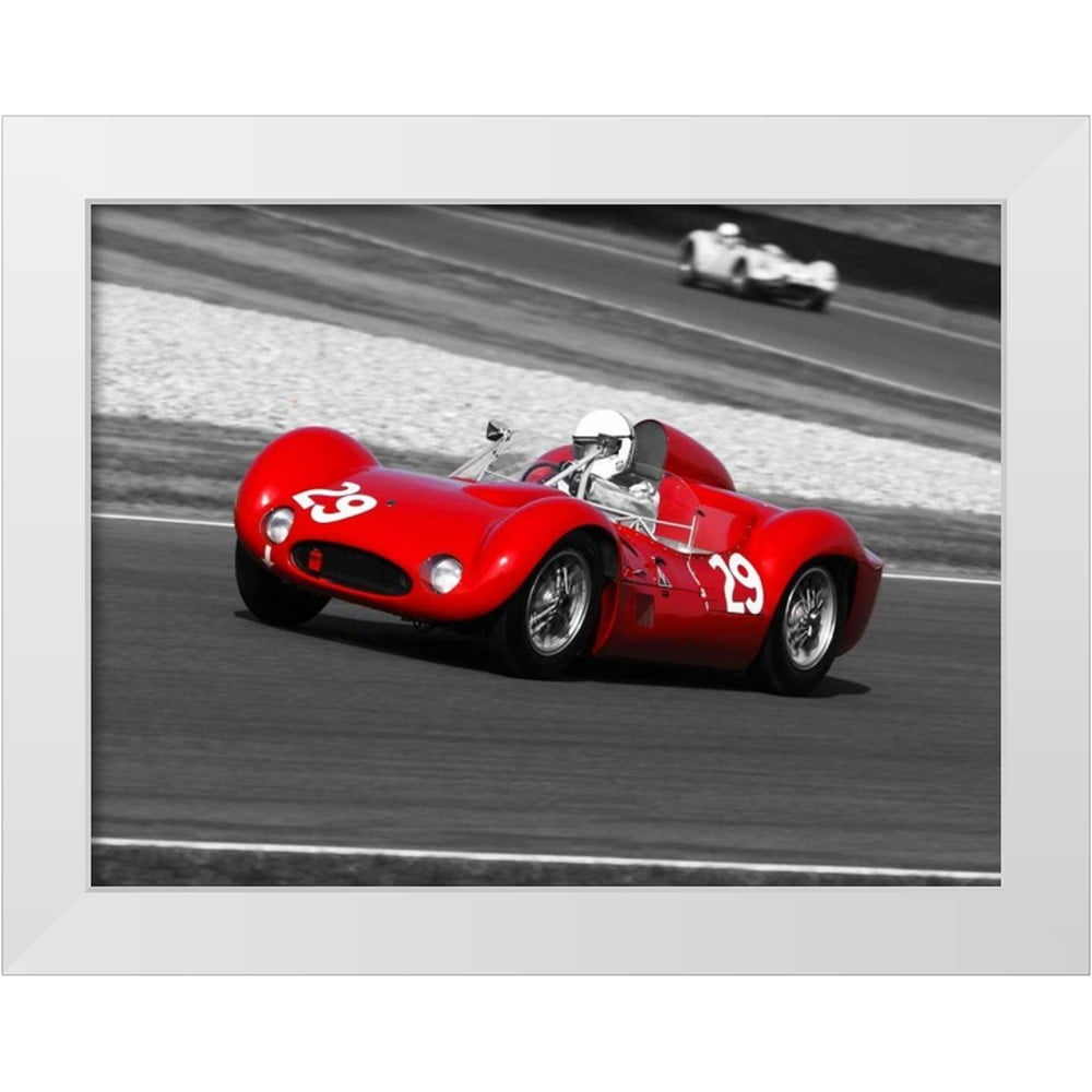 Gasoline Images 32x25 White Modern Wood Framed Museum Art Print Titled ...