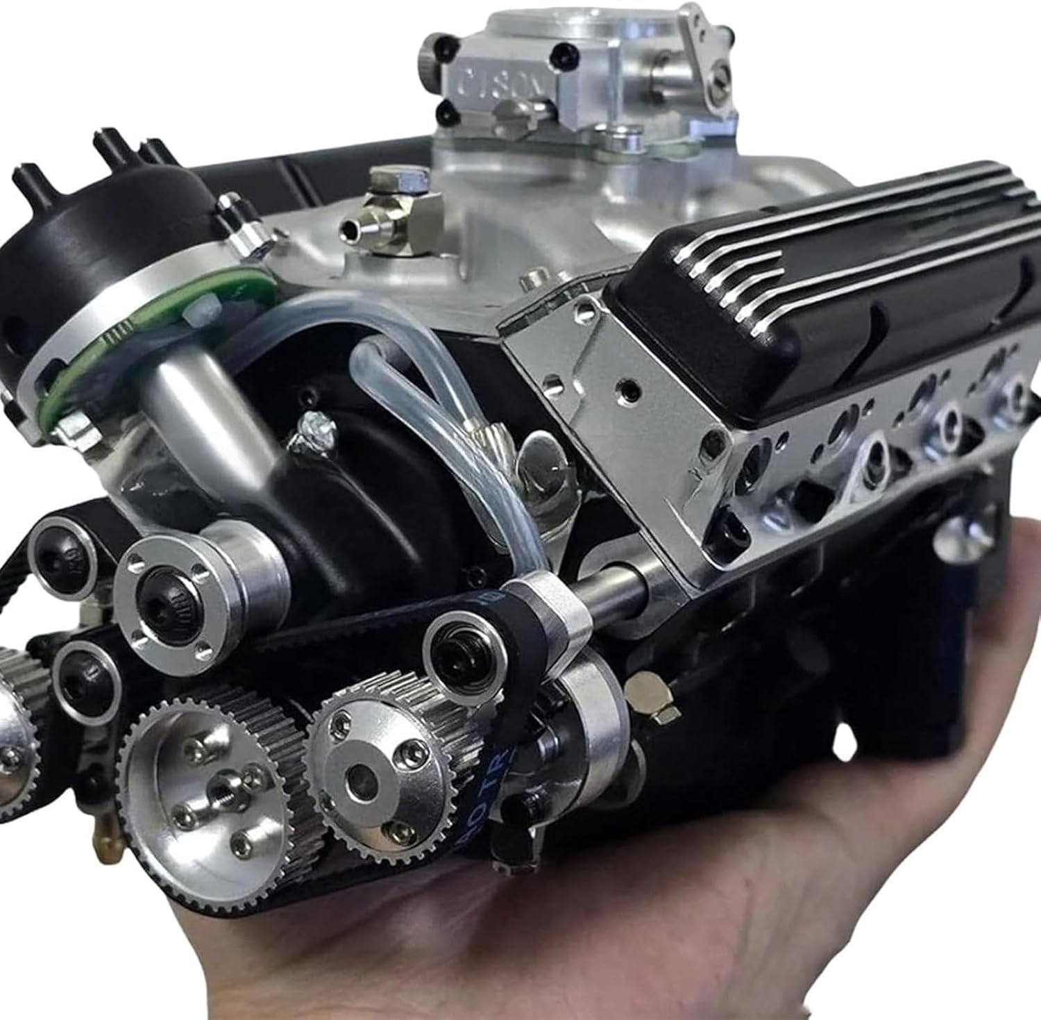 Gasoline Ohv V8 Small-Block Engine Model Kits, 1/6 Scale Metal Ohv, V8 ...