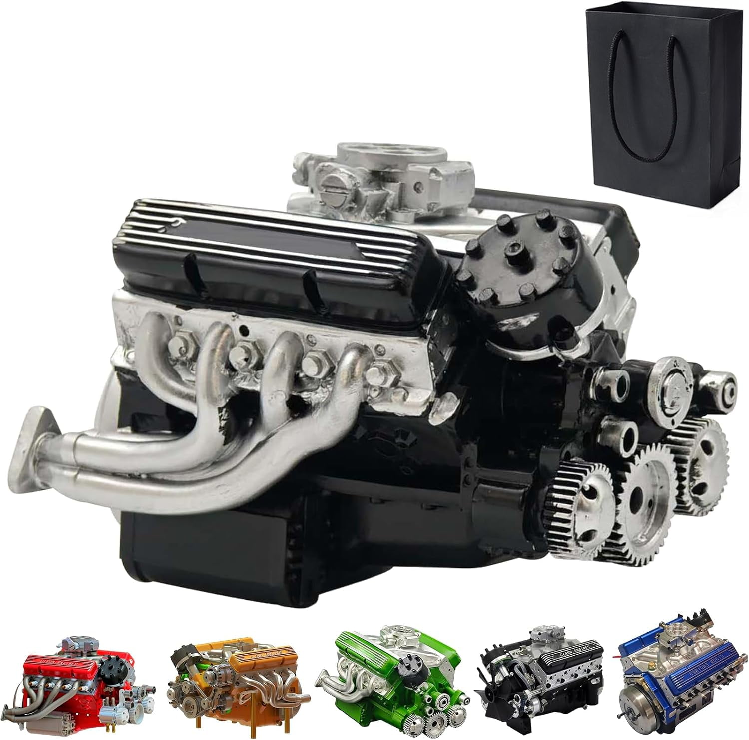 Gasoline Ohv V8 Small-Block Engine Model Kits, Cison V8 Engine Kit Gas ...