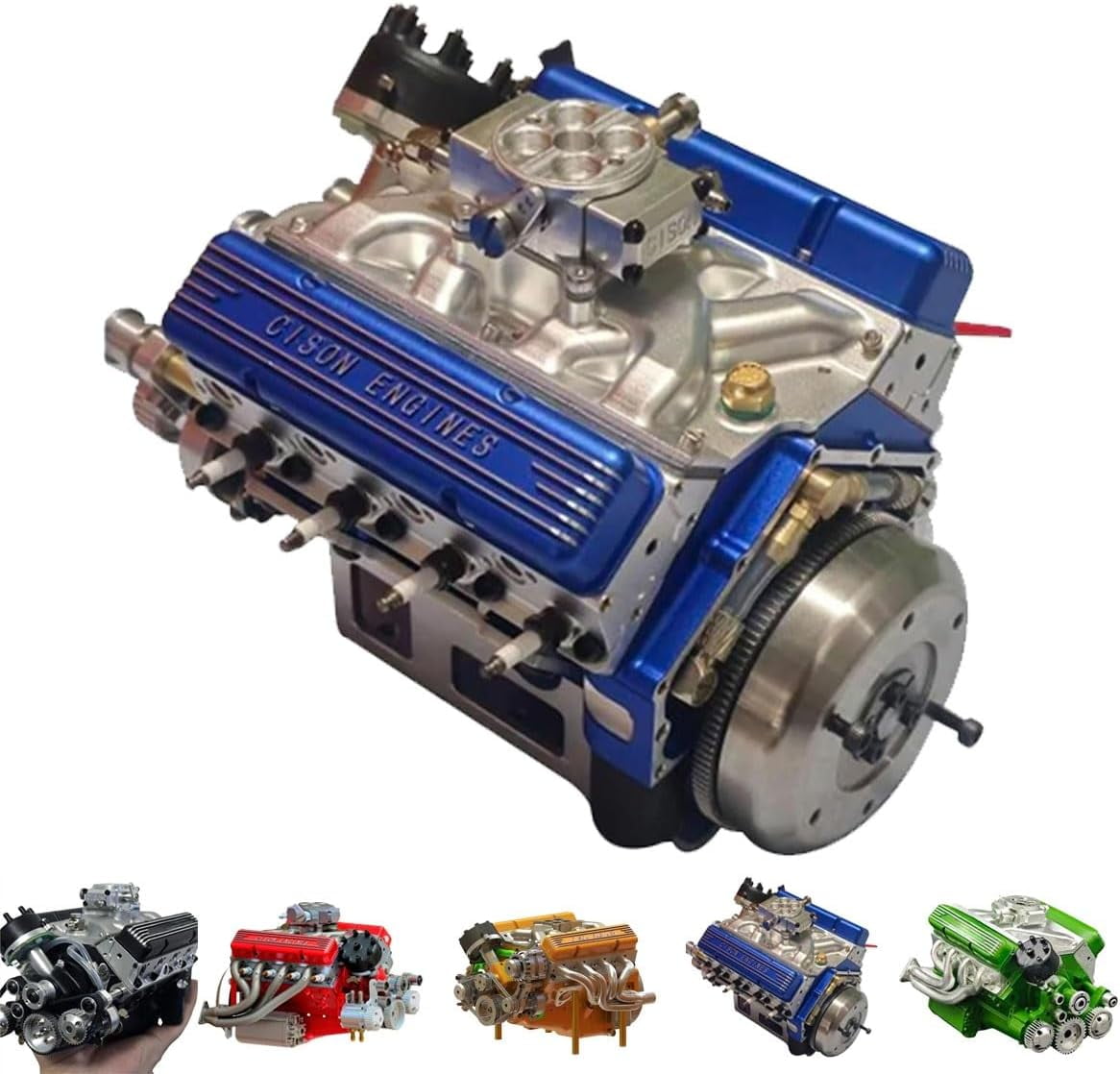 Gasoline Ohv V8 Small-Block Engine Model Kits, V8 Engine Kit Gasoline ...