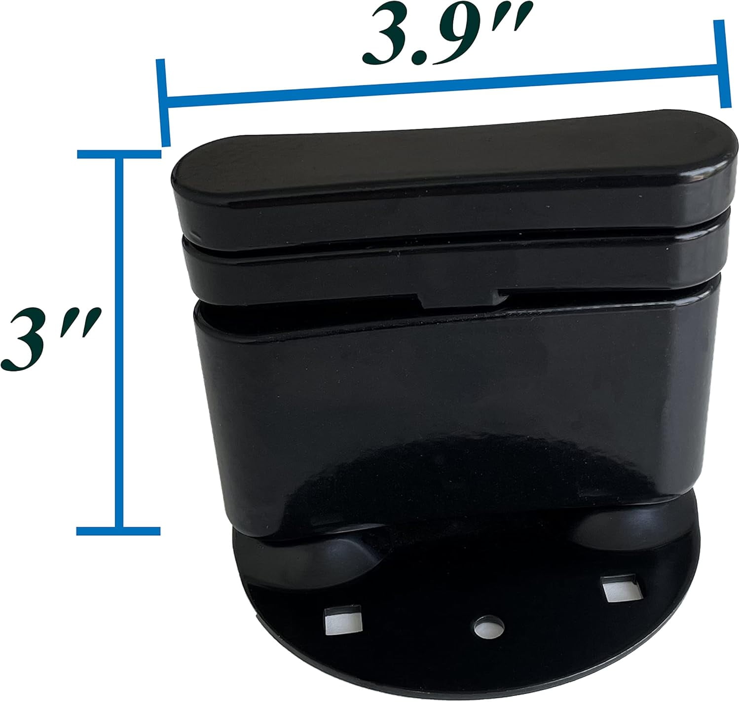 Gasoline Pack Mount for 2 Gallon Container and Water Container, Black ...