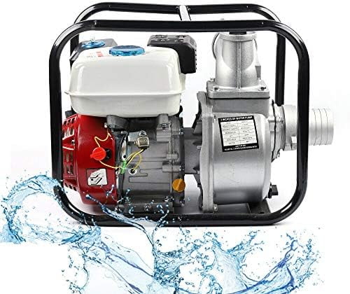 Gasoline Water Pump 3 Inch 210CC 4 Stroke 7.5HP Petrol Water Transfer ...