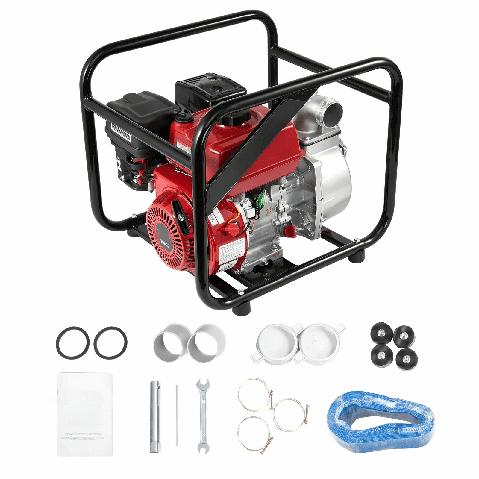 Gasoline Water Pump 7HP 2 Inch - Gas Powered Water Transfer Pump 132 ...