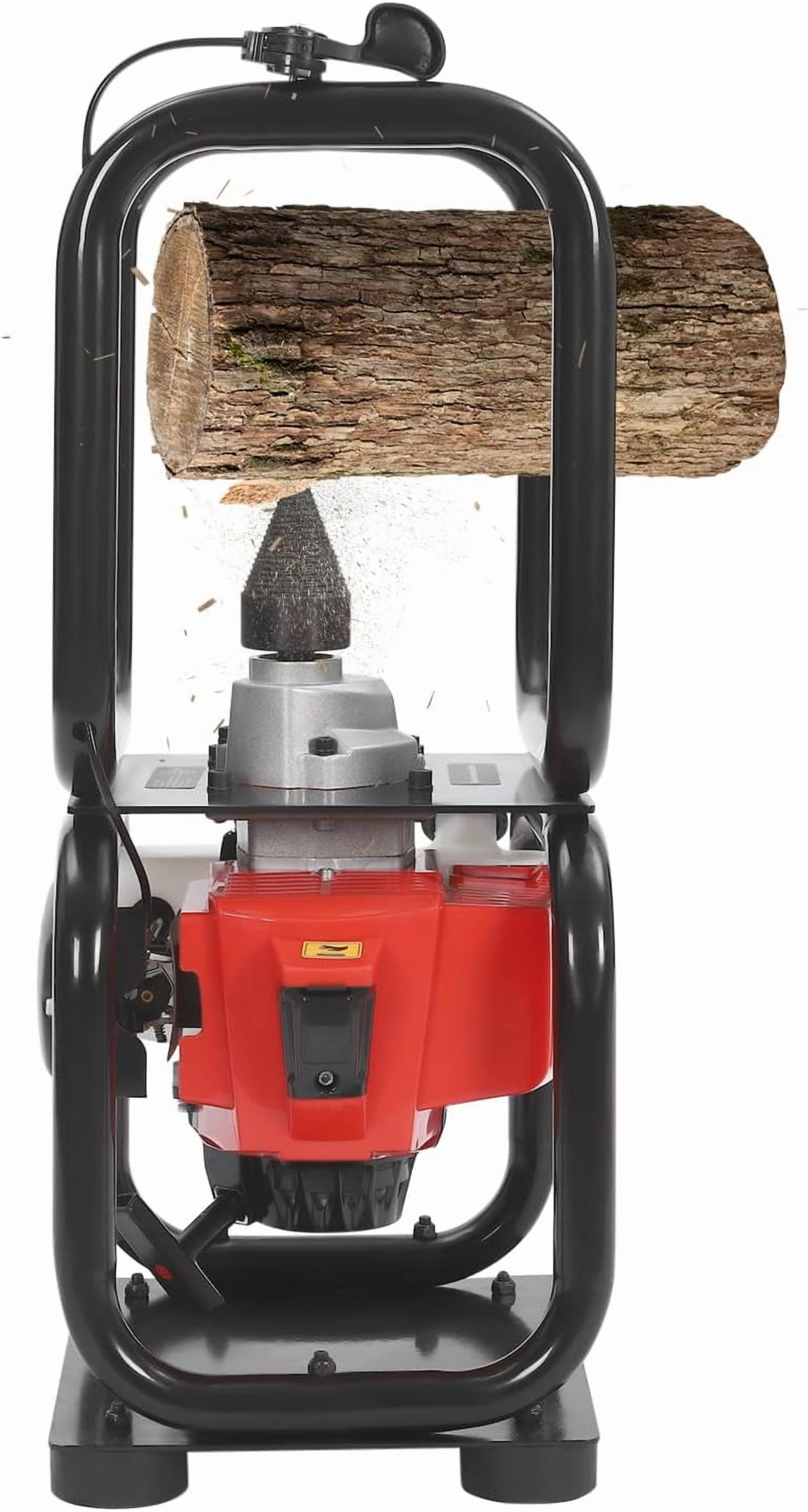 Gasoline Wood Splitter, 64CC 2-Stroke Gas Powered Firewood Splitter Gas ...