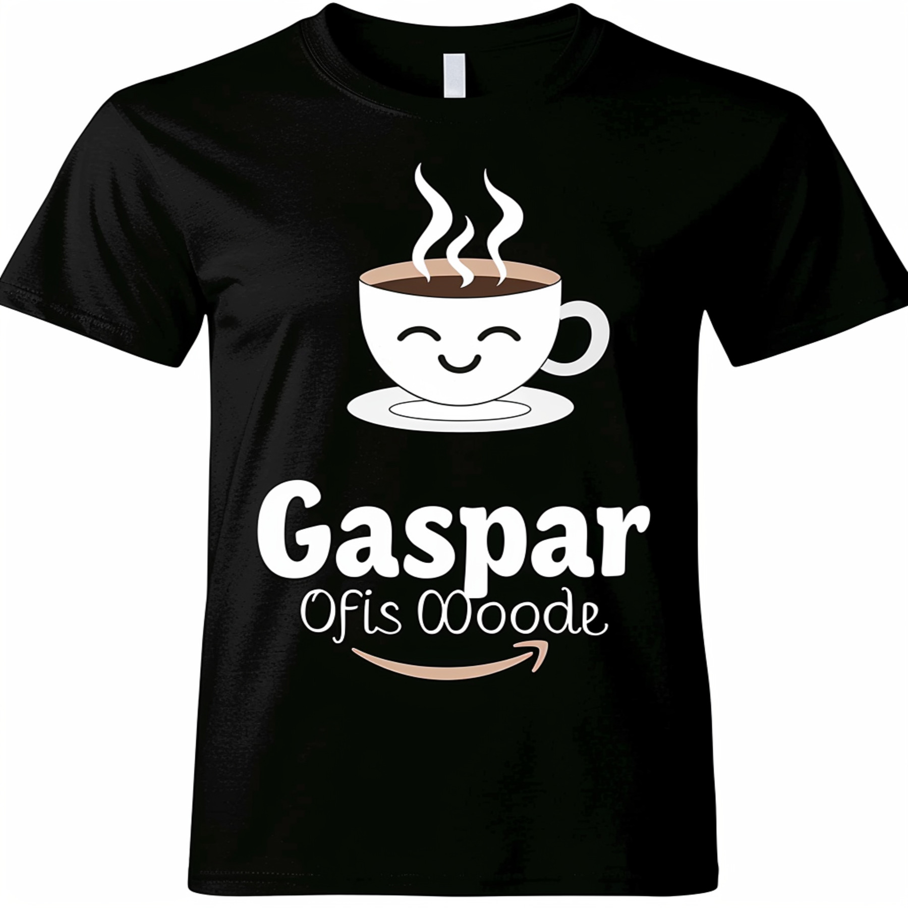Gaspar's Coffee Delight T Shirt Whimsical Fun Design with Cute Cartoon Character and Planner ...