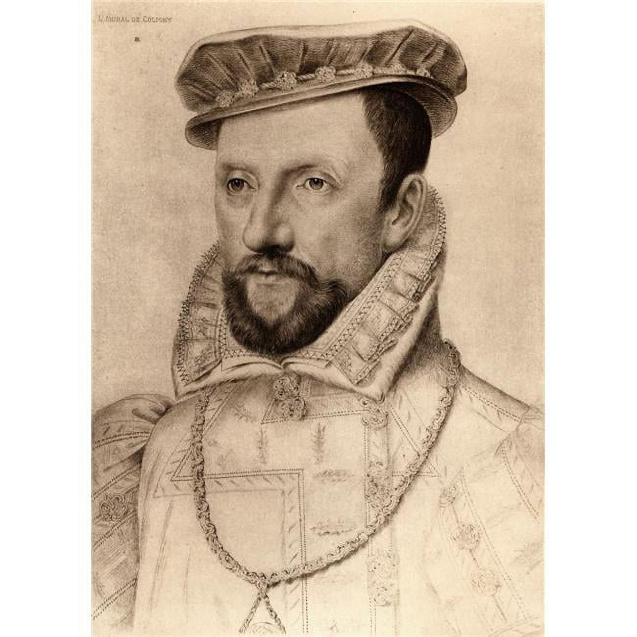 Gaspard De Chatillon - Count De Coligny 1519-72 - French Protestant ...