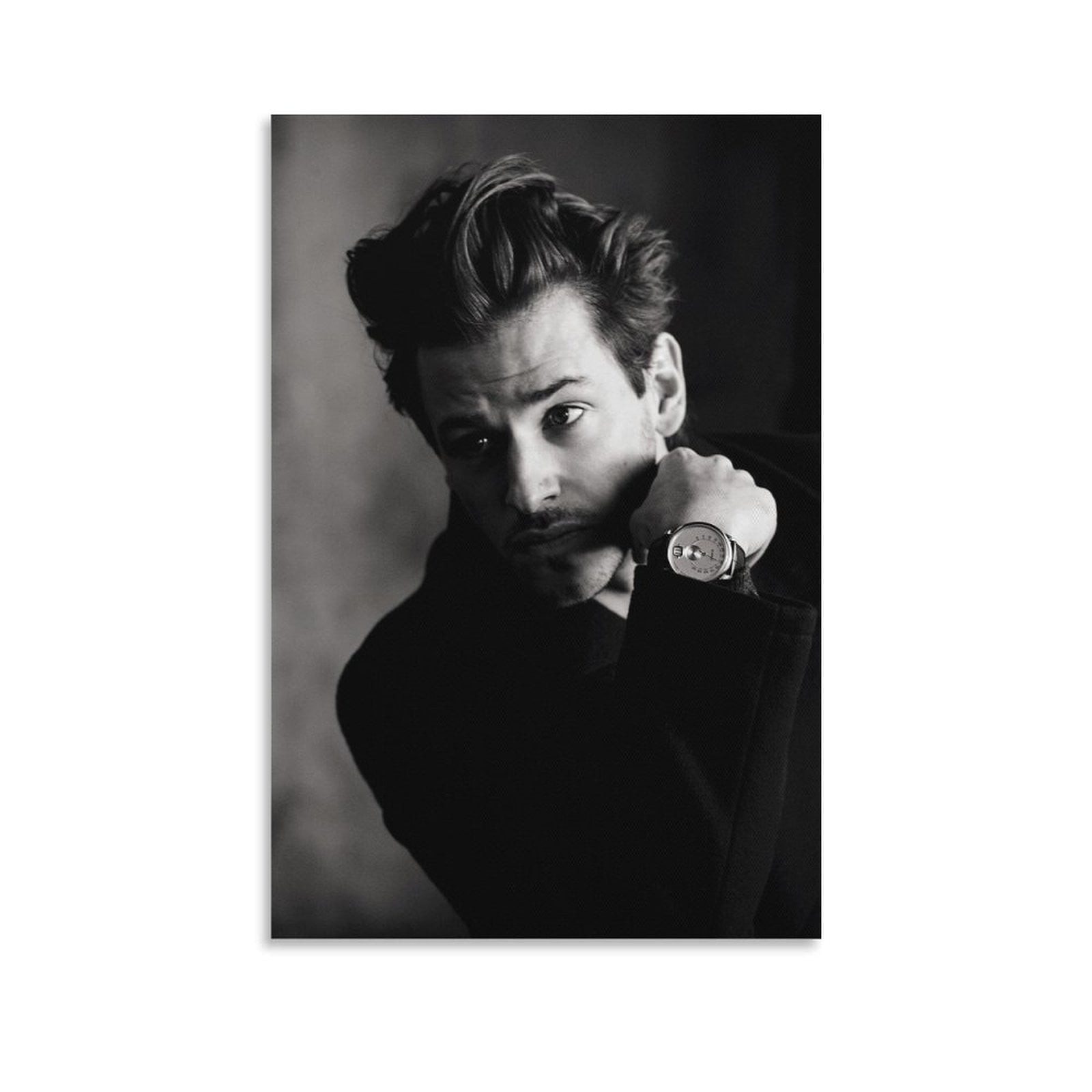 Gaspard Ulliel Portrait Actor Poster Print Photo Art Painting Canvas ...