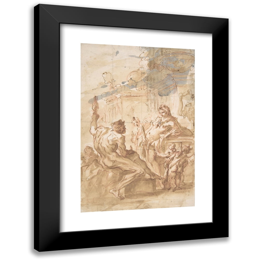 Gaspare Diziani 11x14 Black Modern Framed Museum Art Print Titled ...