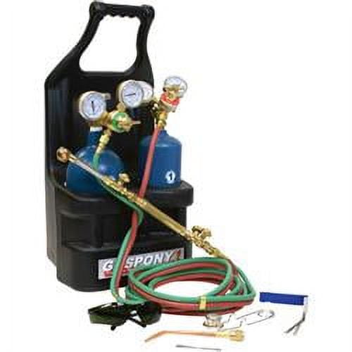 Gaspony TB-GP1 Thoroughbred Medium-Duty Cutting and Welding Outfit with ...