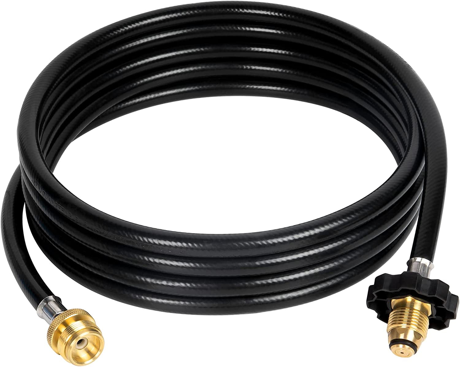 Gaspro 12-Foot Propane Hose Adapter, 12 ft, PVC Brass P.O.L. x 1"-20 ...