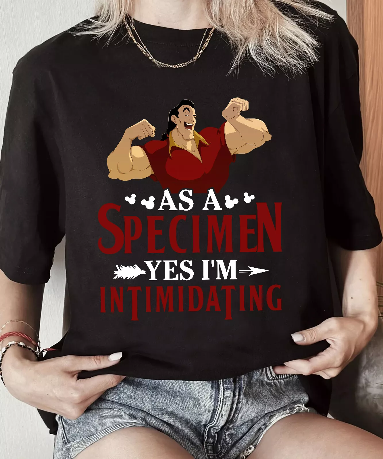 Gaston Beauty And The Beast As A Specimen Unisex Adult Shirt Shirt ...